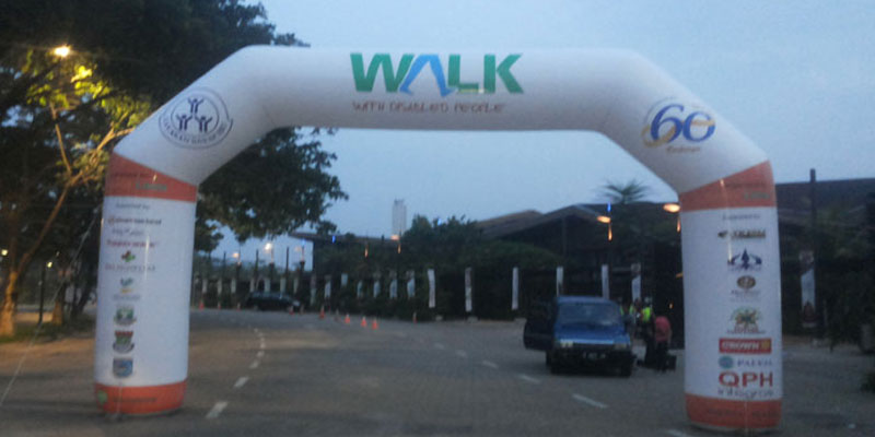 Pembuatan Balon Gate Sebagai Balon Start Finish dan Balon Promosi ...