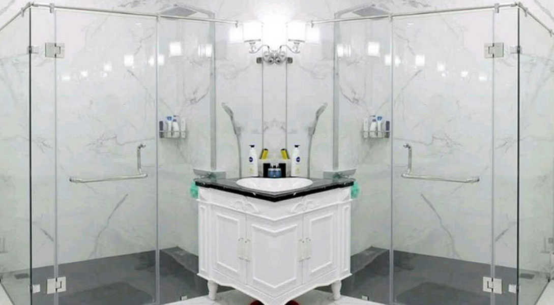 Jasa Pembuatan Shower Box Kaca Tempered Untuk Kamar Mandi Minimalis ...